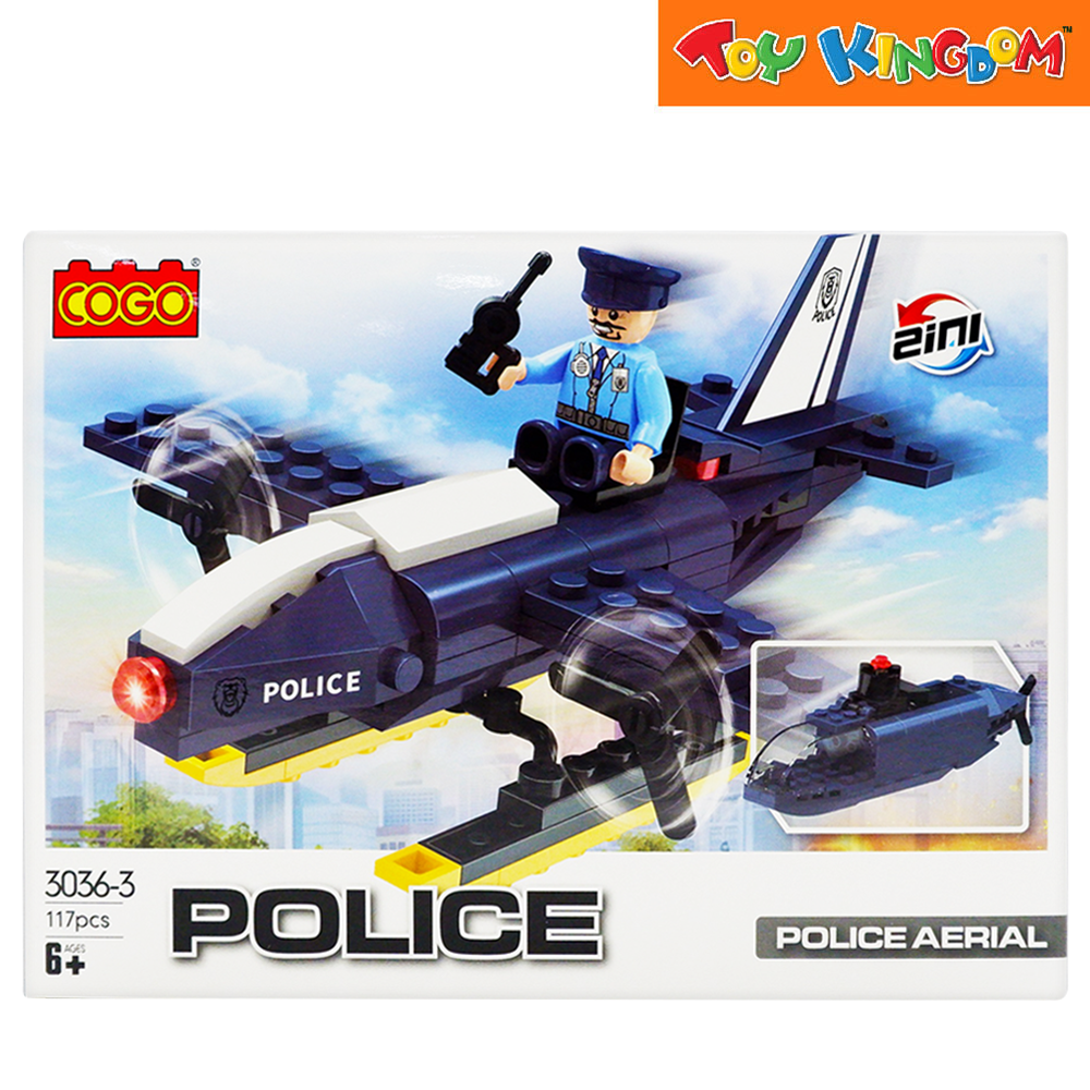 Cogo Police Aerial 117 pcs Building Blocks | Lazada PH