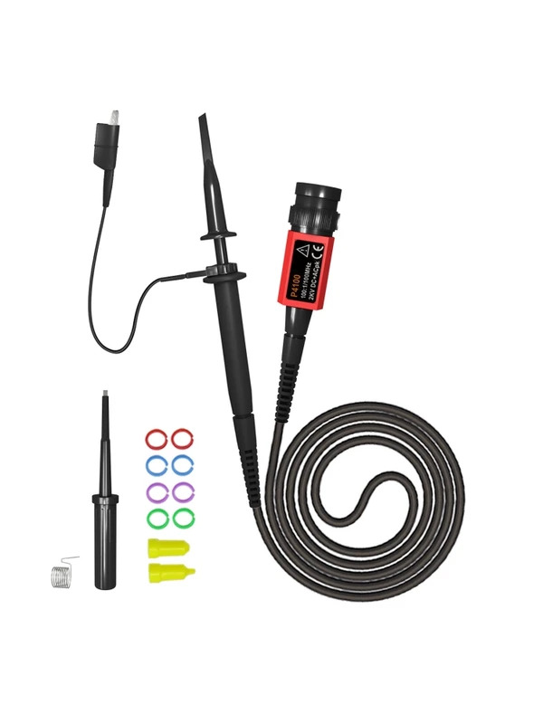 P4100 P6100 High Voltage Oscilloscope Probe 100:1 2KV 100MHz 100X ...