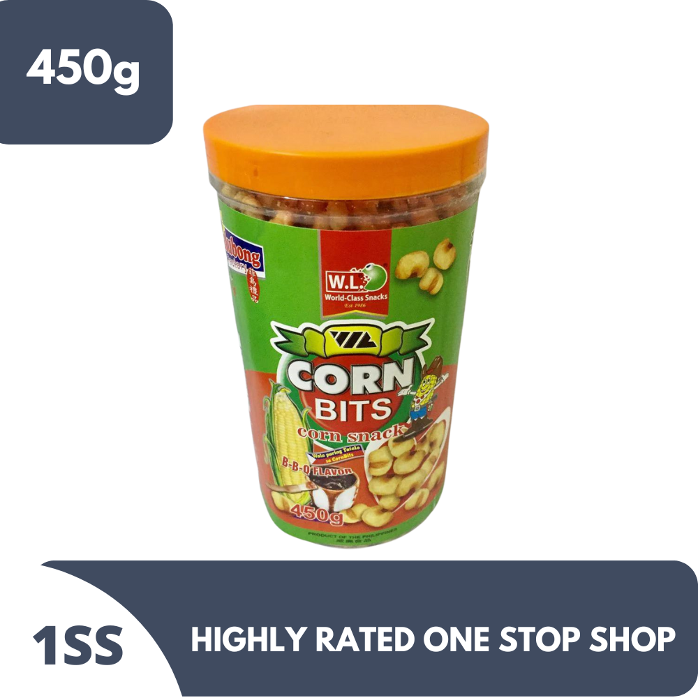 Corn Bits Corn Snack BBQ Jar 450g | Lazada PH