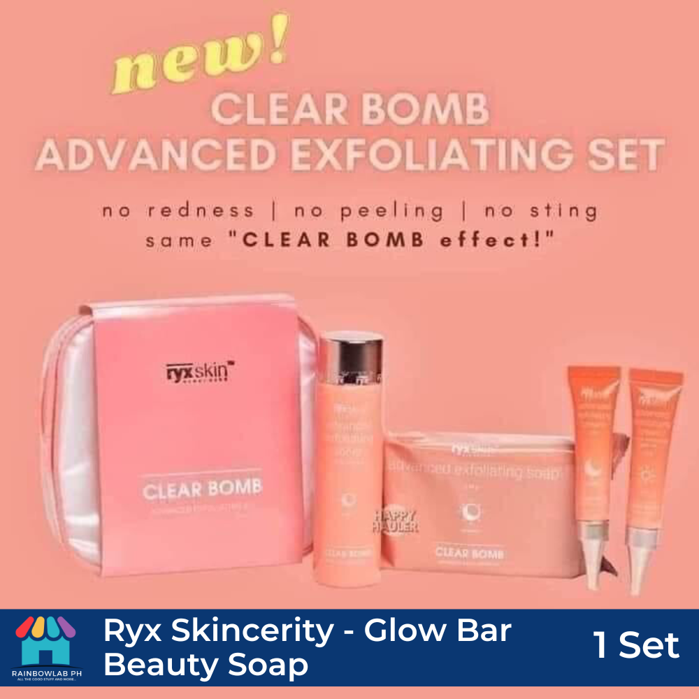 RYX Skincerity Clear Bomb Advanced Exfoliating Set - Authentic | Lazada PH
