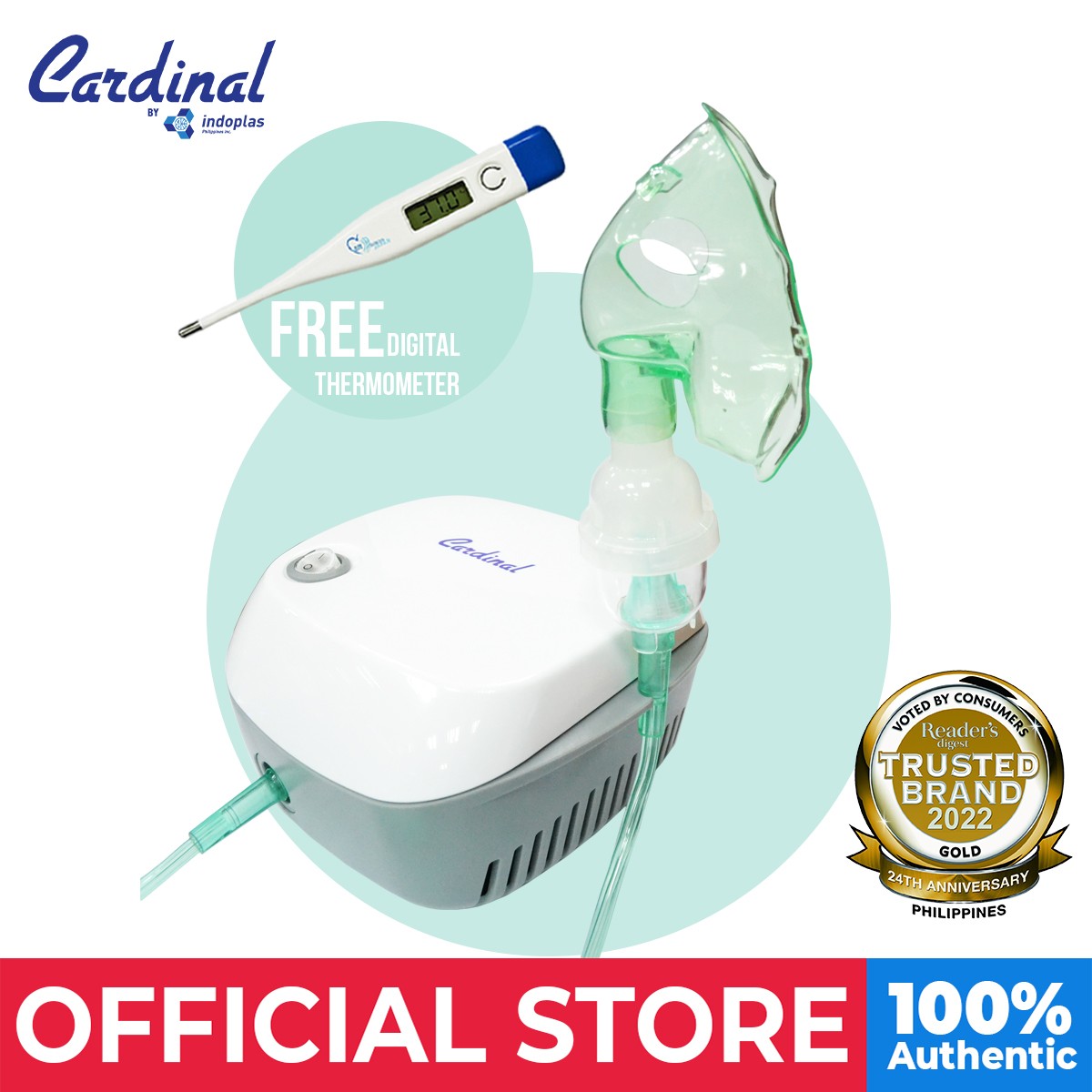 Indoplas Cardinal Mini Nebulizer with FREE GIFT! | Lazada PH