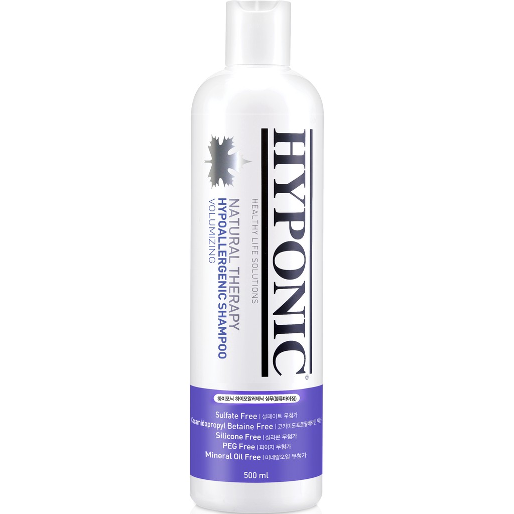 HYPONIC hypoallergenic shampoo (volumizing) 500ml | Lazada PH