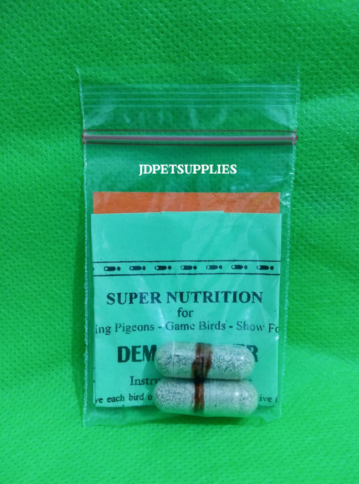 Demon Driver fro Gamefowl / Racing Pigeons - sold per 2 capsules ...