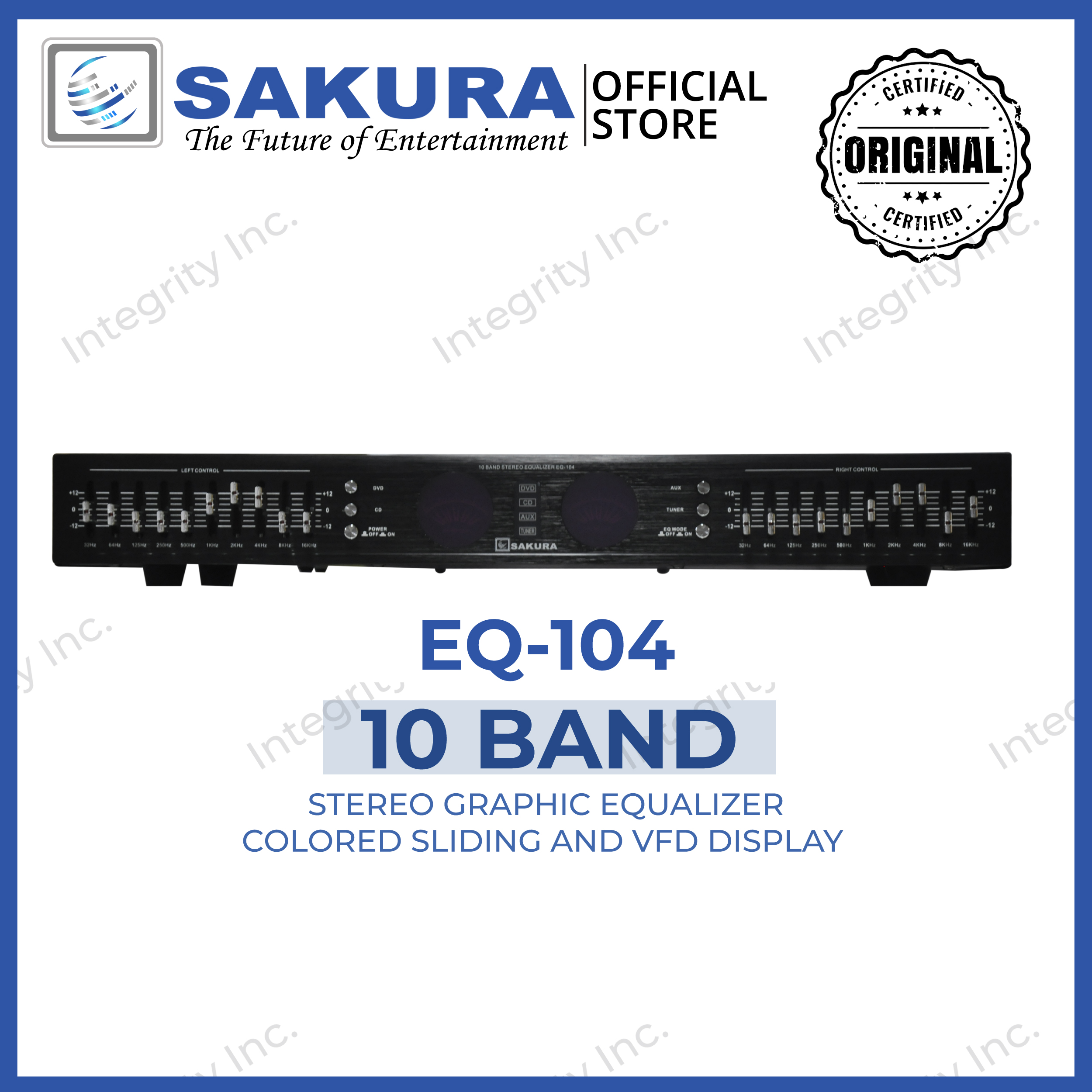 SAKURA EQ-104 EQUALIZER | Lazada PH
