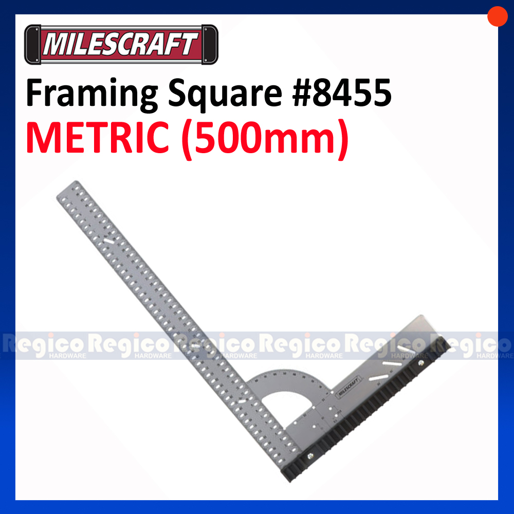 Milescraft Framing Square Metric Imperial Regico Hardware | Lazada PH