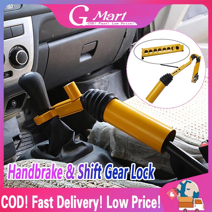 Car Handbrake Lock Universal Security Car Anti Theft Safety Lock ...