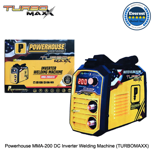 Powerhouse Portable Inverter Welding Machine TURBOMAXX Series MMA ...