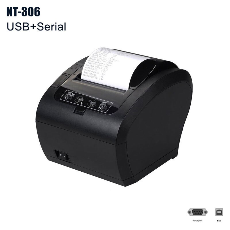 NT-806 80Mm Thermal Receipt Printer Automatic Cutter Restaurant Kitchen ...