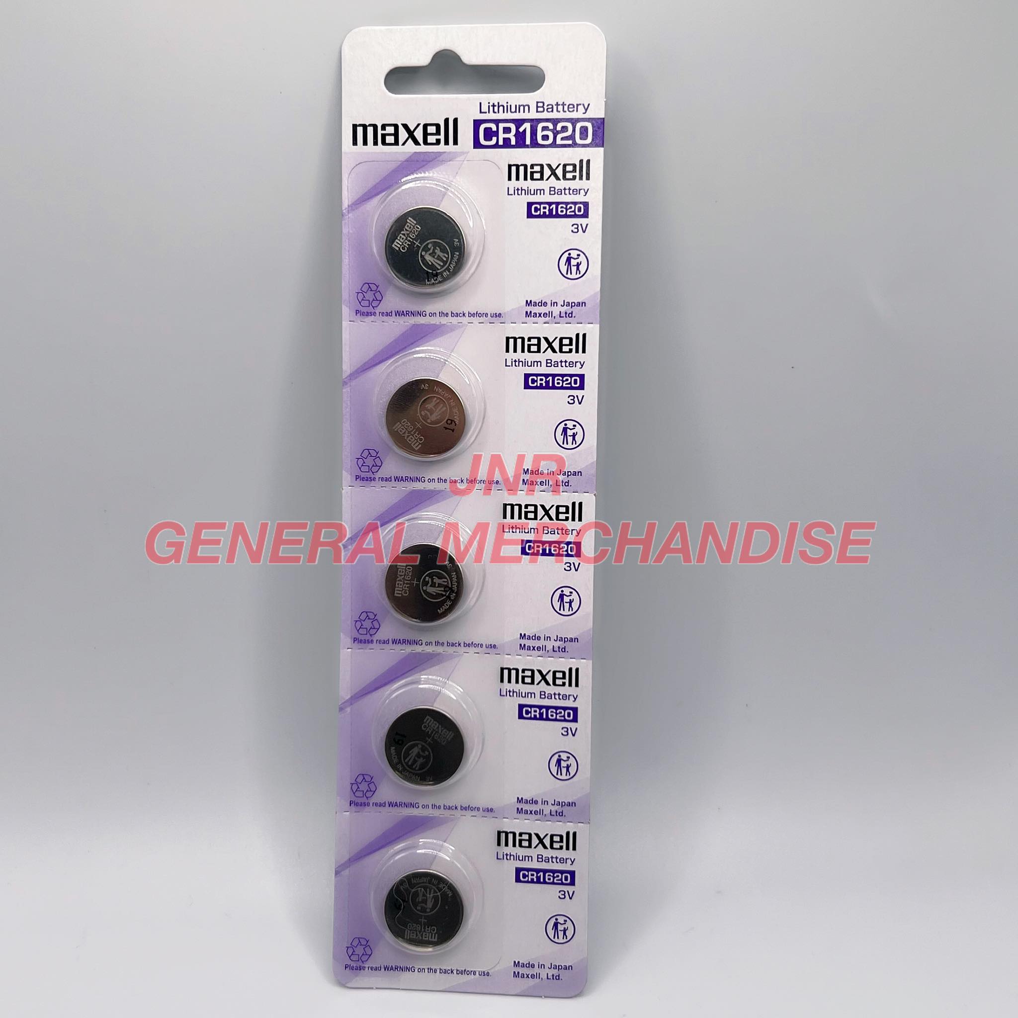 Maxell CR1620 68mAh 3V Lithium 1 PAD | Lazada PH