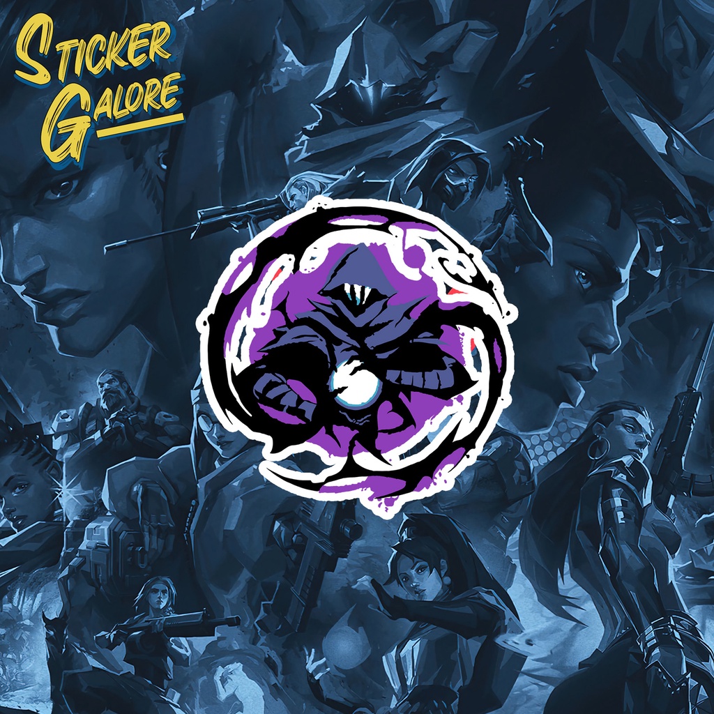 OMEN VALORANT SPRAY STICKERS (WATERPROOF AND SCRATCH PROOF, VINYL ...