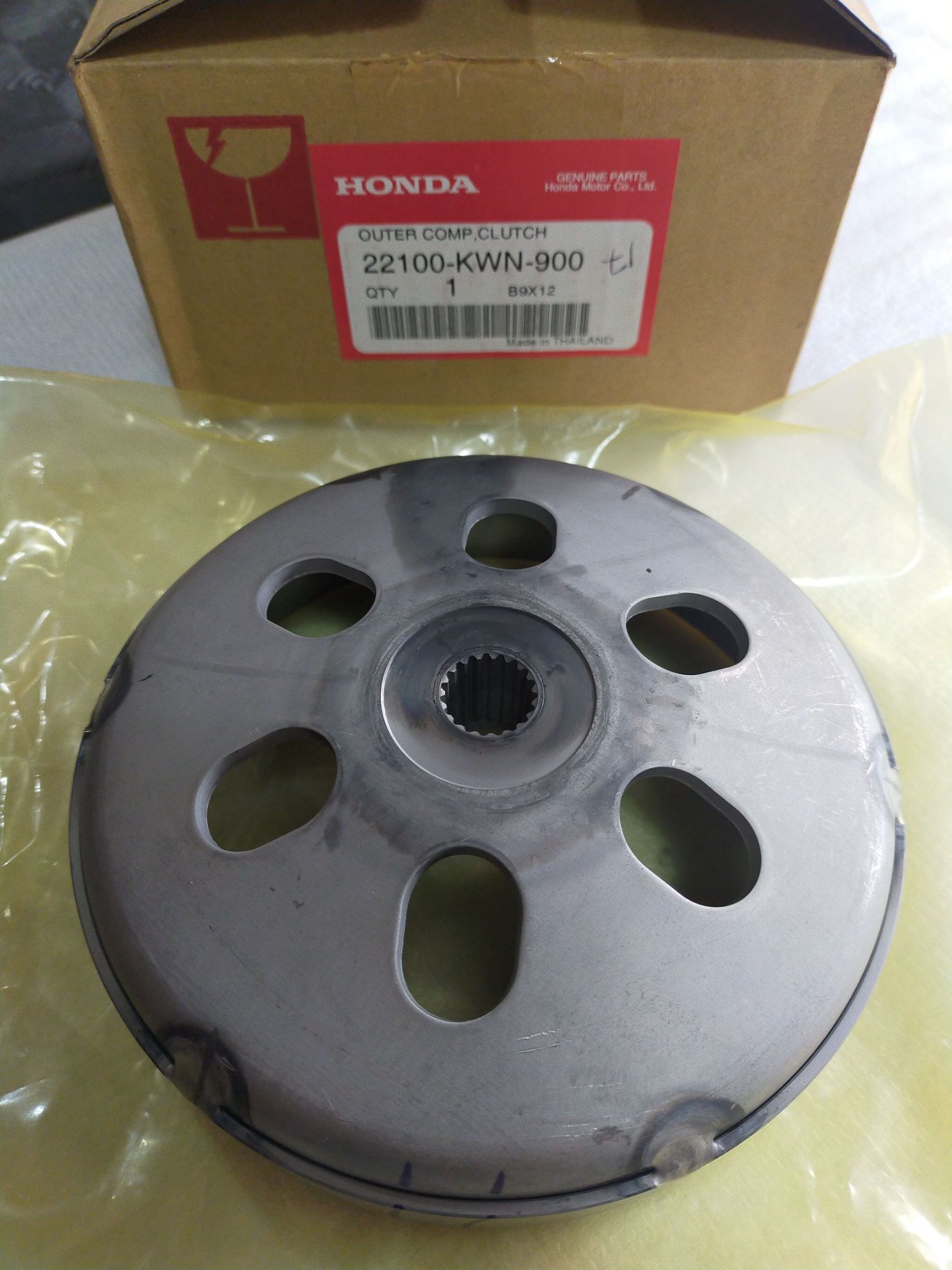 HONDA CLICK 150 PCX 150 ADV 150 AIRBLADE CLUTCH BELL 22100-KWN-900 ...