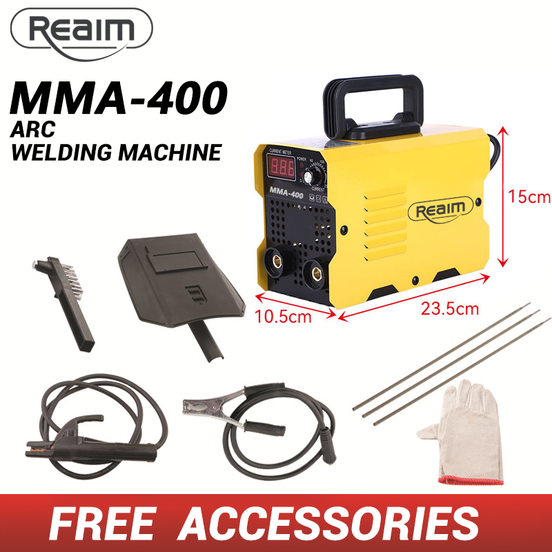 REAIM MMA400 Welding Machine ARC DC Inverter IGBT Portable Welding ...