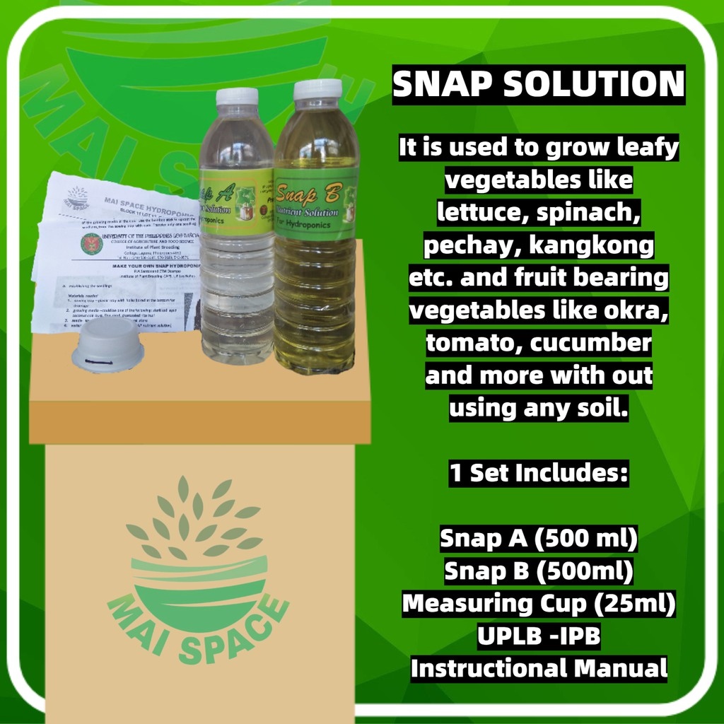 soil city HYDROPONIC SNAP SOLUTION - IPB | Lazada PH