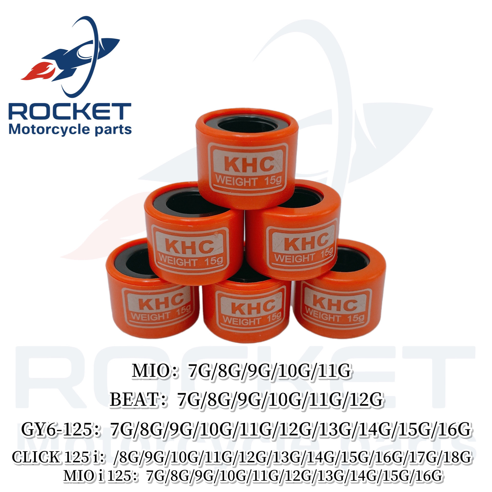 MOTORCYCLE FLYBALL FOR MIO BEAT GY6-125 CLICK 125 i MIO i 125 （7,8,9,10 ...