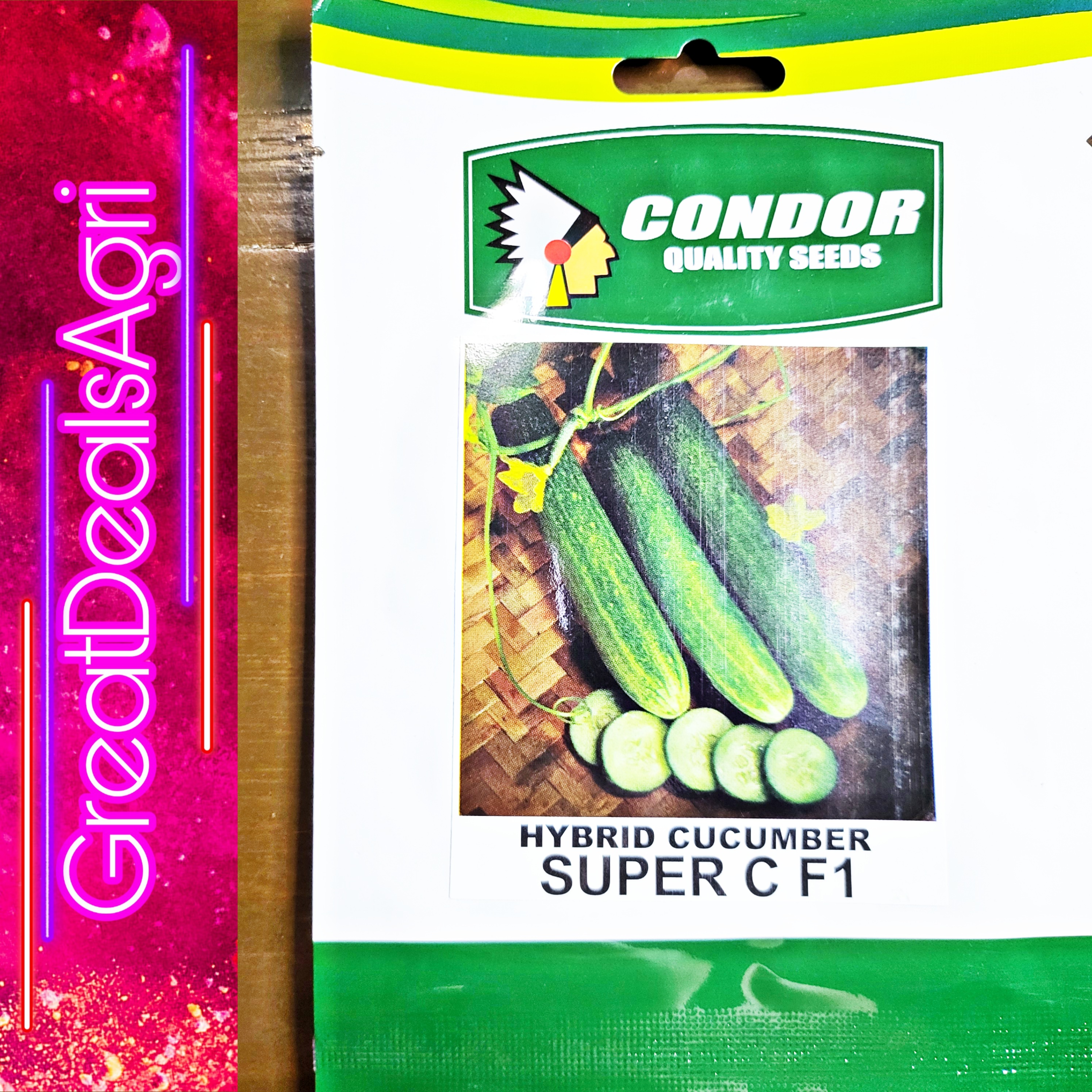 SUPER C F1 HYBRID CUCUMBER SEEDS (1.5 GRAMS) CONDOR SEEDS | Lazada PH