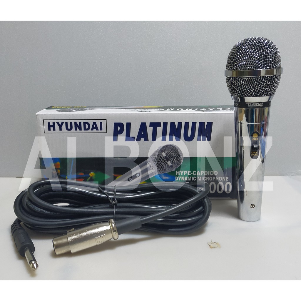 Hyundai Platinum DM-8000 Professional Dynamic Microphone | Lazada PH