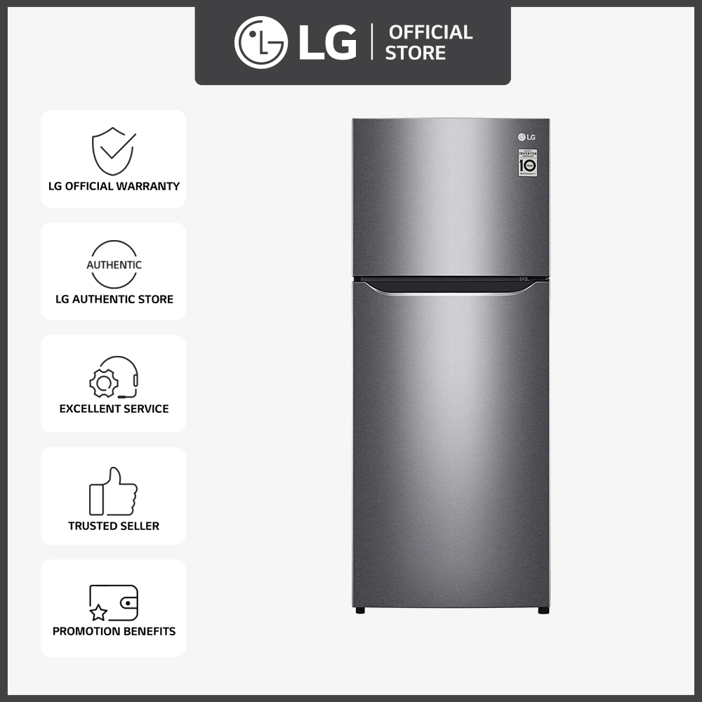LG 7.2 Cu. Ft. No Frost Top Mount Refrigerator GR-B202SQBB | Lazada PH