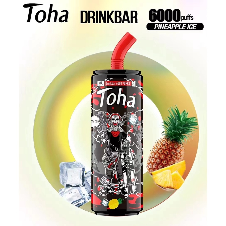Toha Disposable Vape Pod Up To 6000 Puffs Rechargeable Legit RRYM ...
