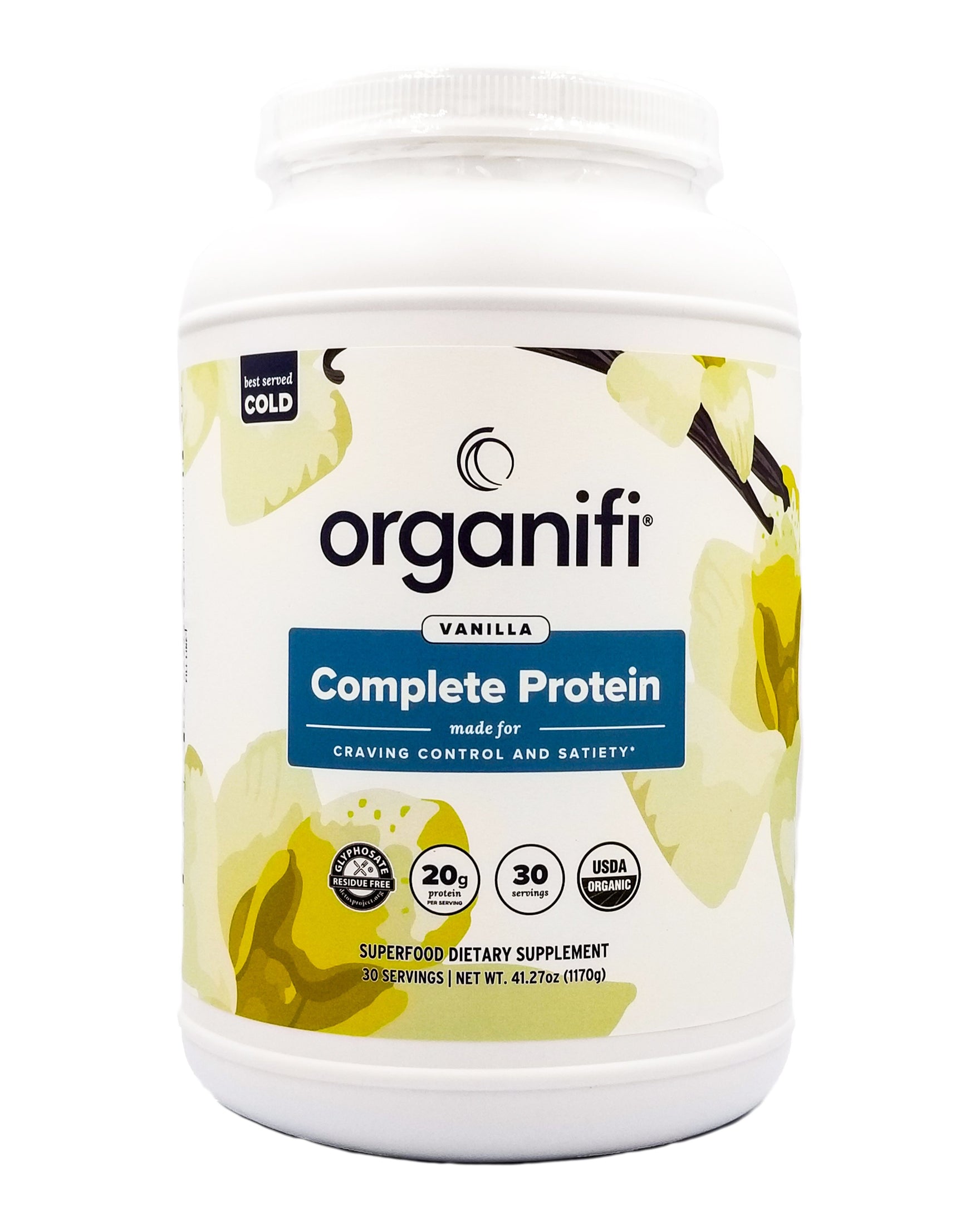 Organifi Vegan Protein Powder - Vanilla (1170g) | Lazada PH