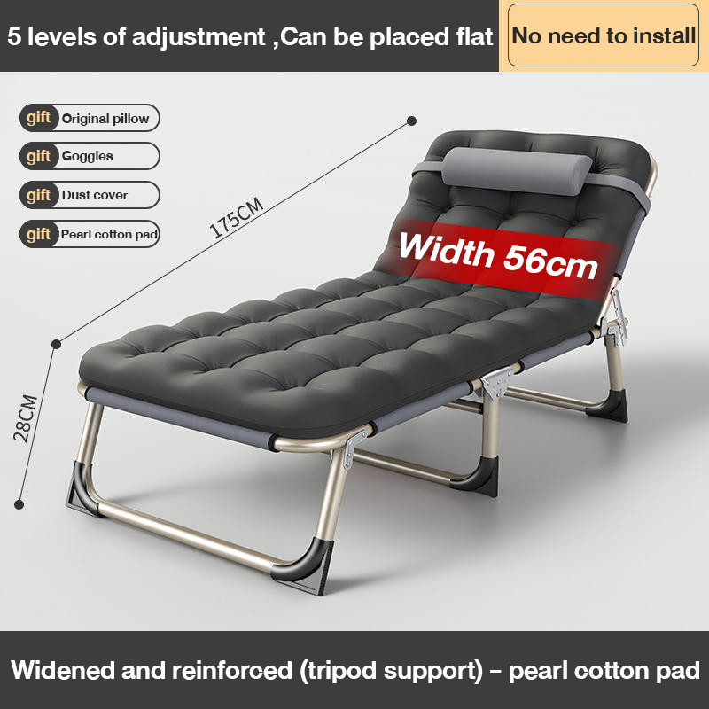 foldable bed, bed, portable bed, convenient, easy to use, sleep ...