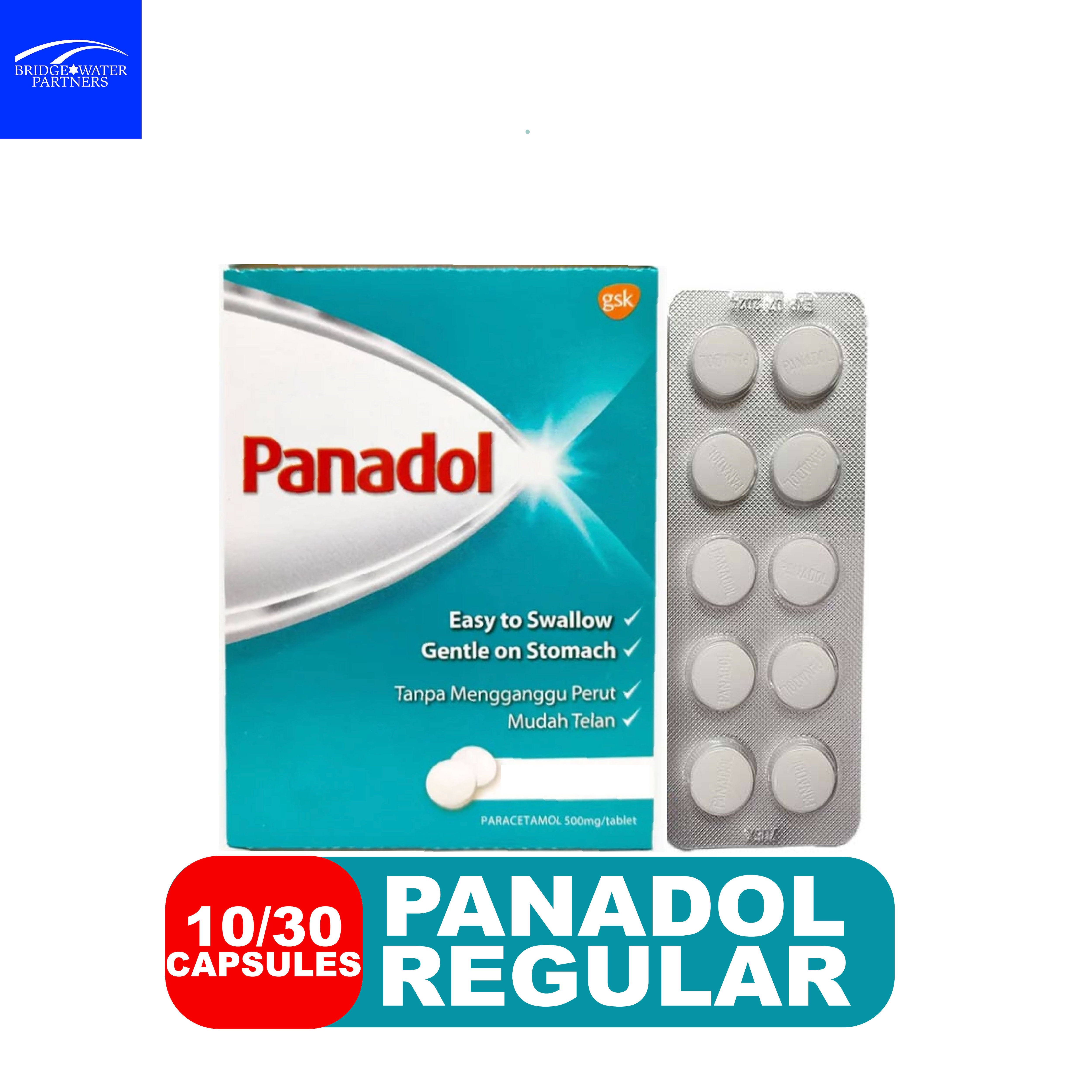 Panadol Regular 500mg (10/30 Tablets) | Lazada PH