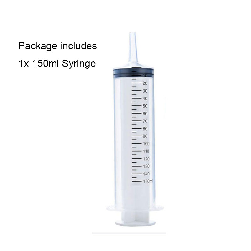 100-500ml Large Syringe Heavy Duty Big Size Plastic Syringe Pet Feeding ...