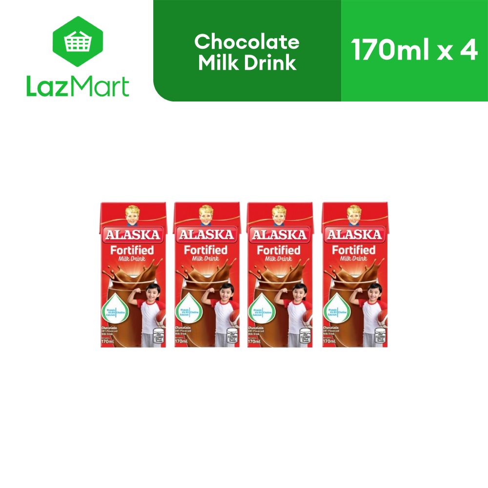 Alaska Choco 170ml x 4 | Lazada