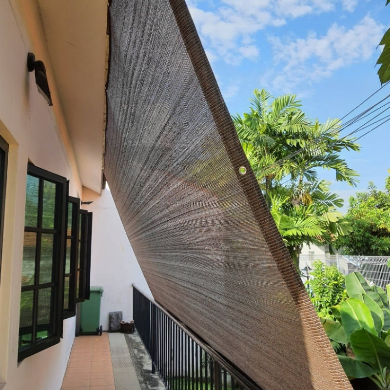 Sunscreen Sun Shade Mesh Canopy Awning Privacy Screen Window Cover 90% ...