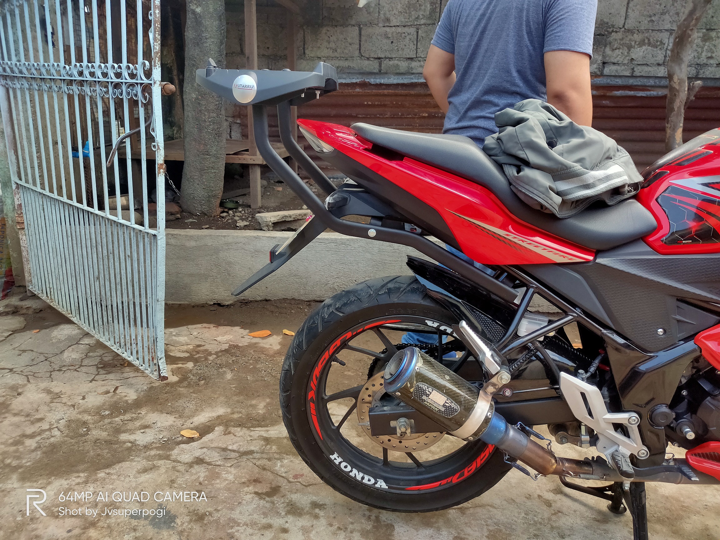 J.COM HONDA CB150X / CB150R heavy duty top box BRACKET | Lazada PH