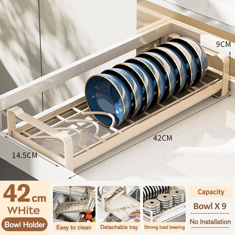 GSlife Home Cupboard Storage Shelves Kitchen Racks Organizer Dish Rack ...