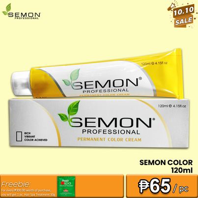 Semon Color Cream 120ml 9/73 VERY LIGHT WALNUT GOLDEN | Lazada PH