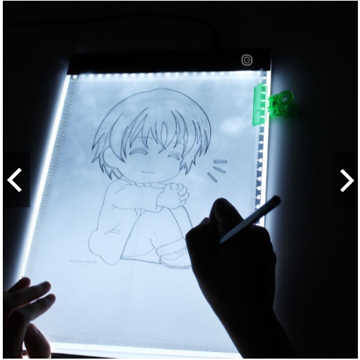 A3 mini LED light drawing board three-level dimming, eye protection ...