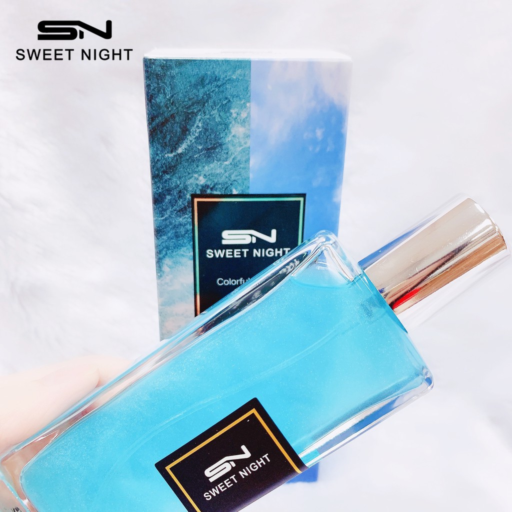 Sweet Night Perfume Colorful Men's Shimmer Body Mist Perfume 65ml ...