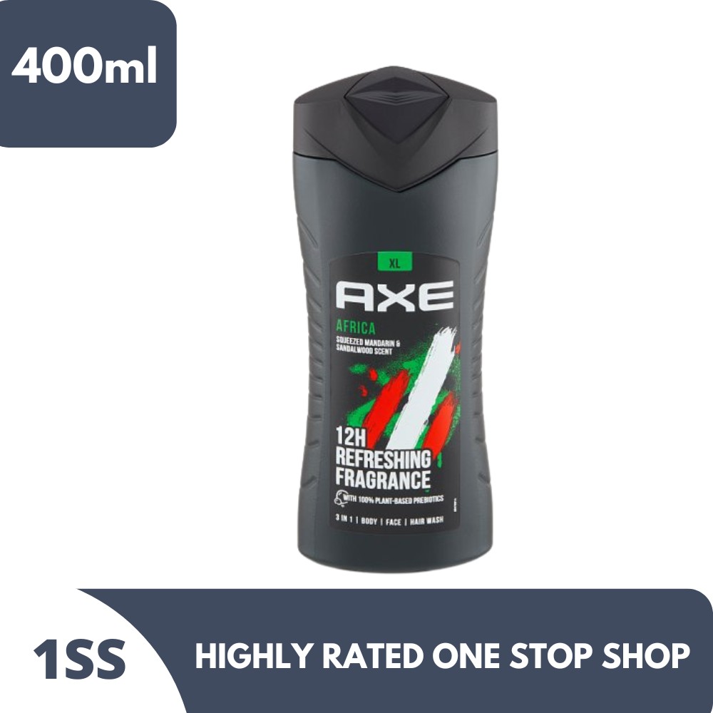 Axe Africa 12 HR Refreshing Fragrance 3in1 400ml | Lazada PH