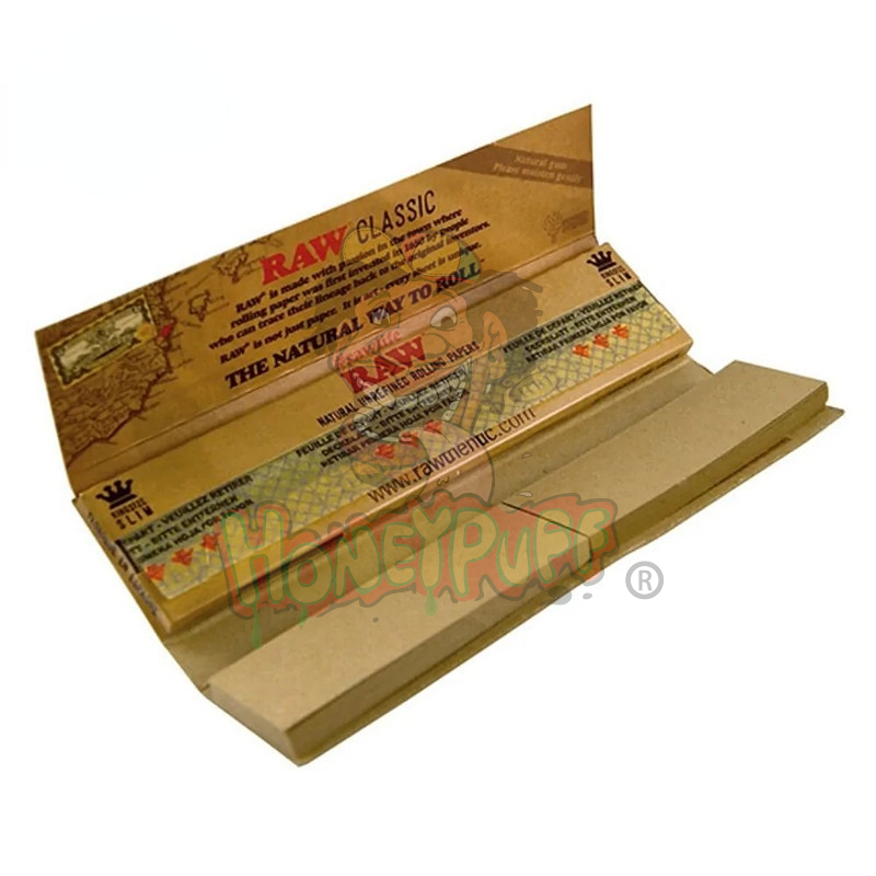 RAW Classic 3 Booklets Connoisseur King Size 32 Papers&Tips/Booklets ...