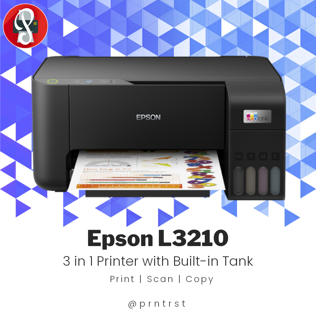 Epson L3210 EcoTank 3 in 1 Printer - Print | Scan | Copy (2years ...
