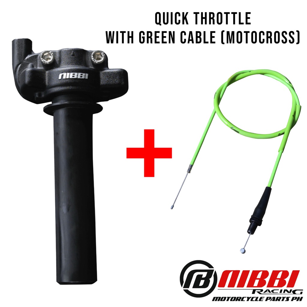Factory direct sale NIBBI RACING QUICK THROTTLE WITH THROTTLE CABLE and ...