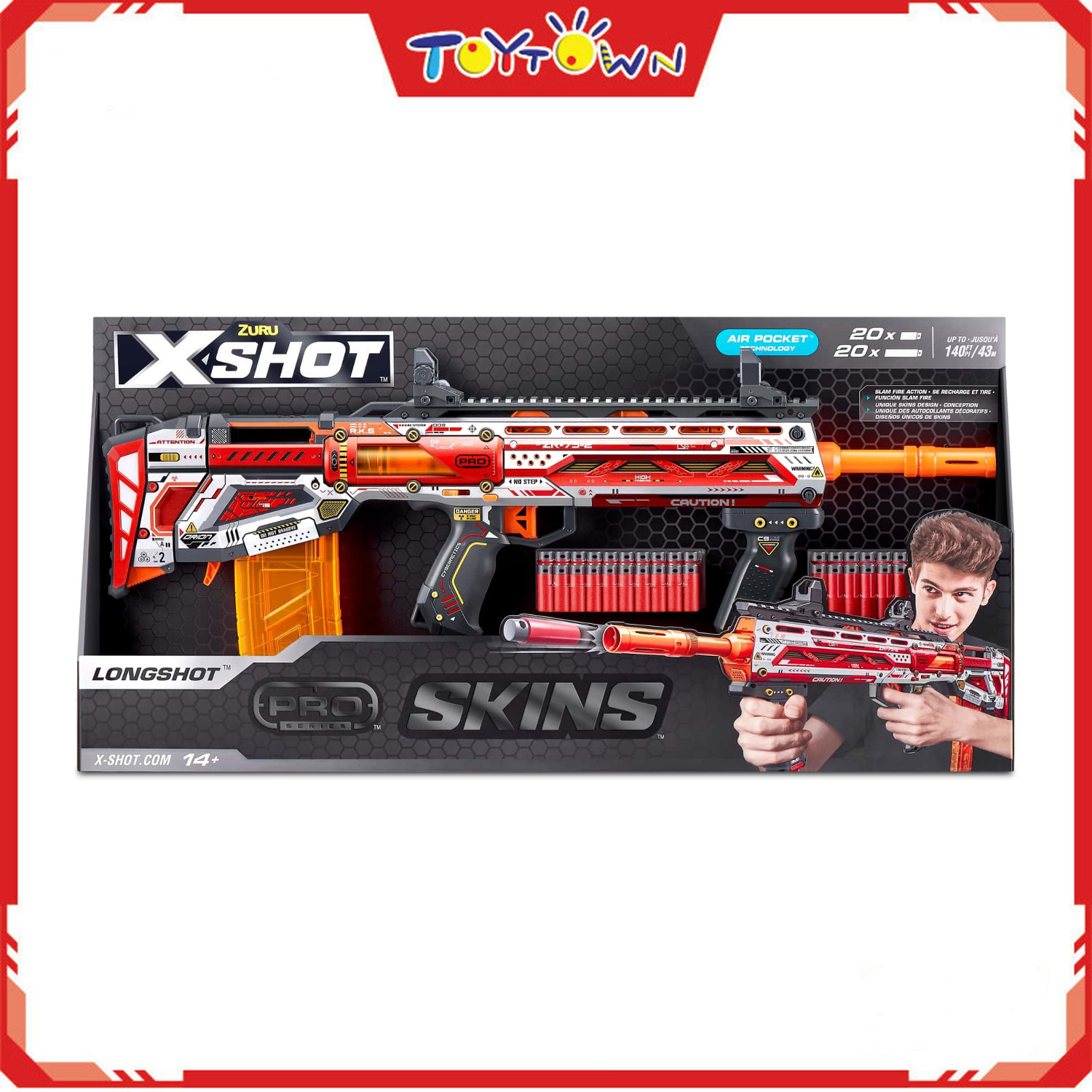 X-Shot Skins Longshot Pro Series Blaster | Lazada PH
