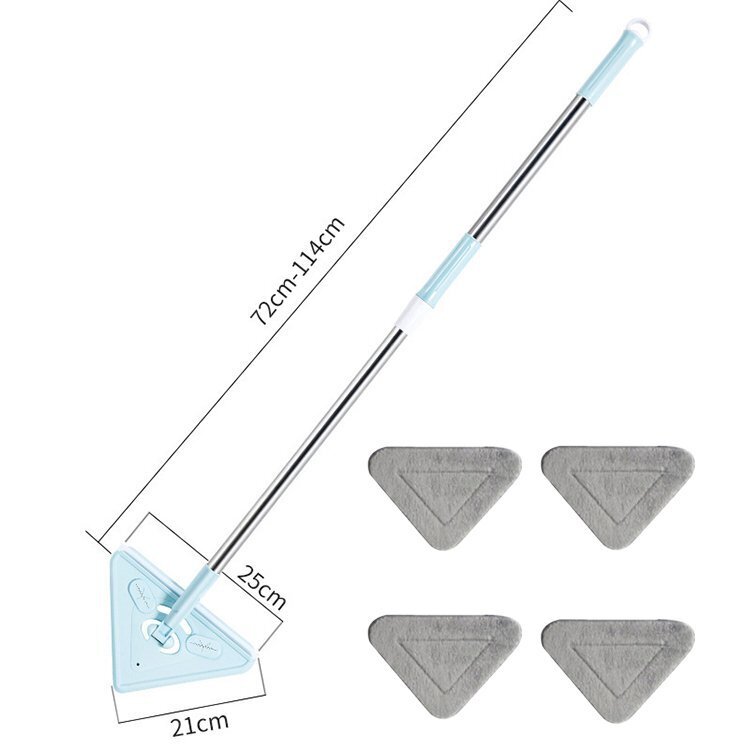 viviking Large glass wiper mop wiper glass cleaner mop telescopic rod ...