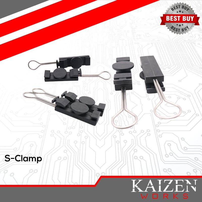 Fiber Anchoring Clamp S-Type (20 pcs per pack) | Lazada PH