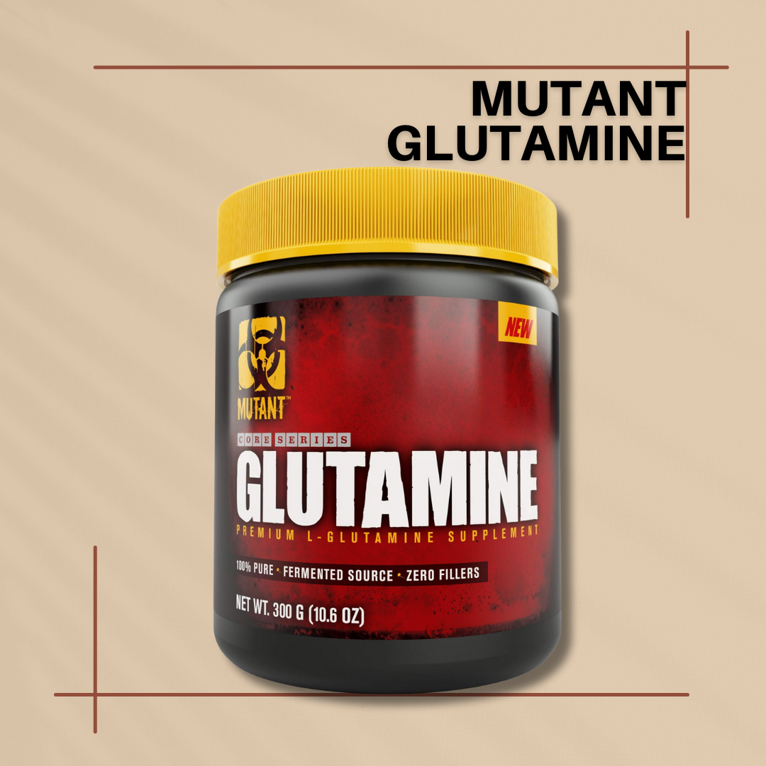 Mutant Glutamine 100% Pure Workout Supplement to Help Replenish Glutamine Levels Premium ...
