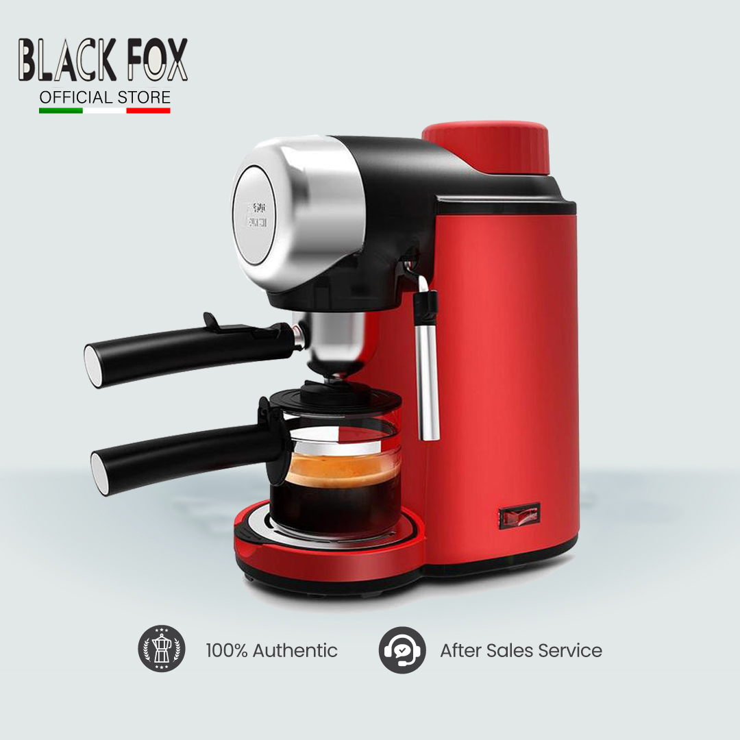 Black Fox Coffee maker Espresso machine 3-piece set 240ML boiler 15Bar ...