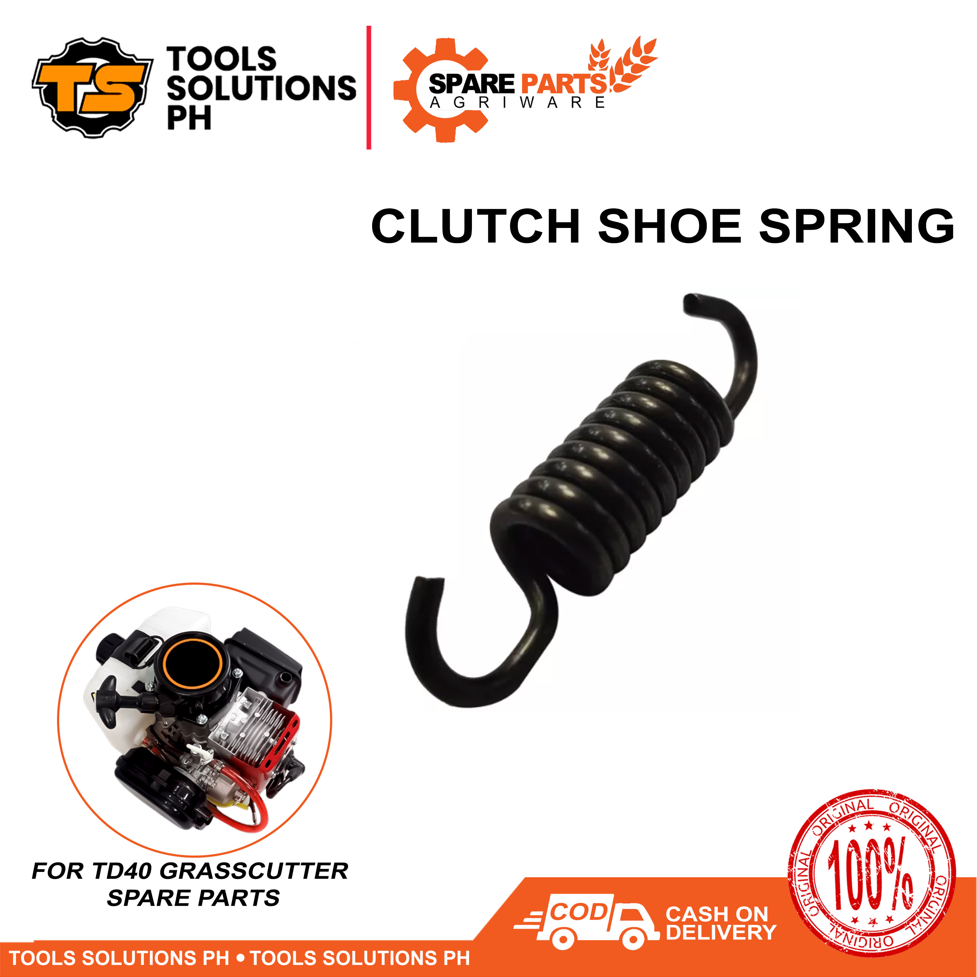 Clutch Shoe Spring for TD40, TH43, FD40, GX35 Grass Cutter / Brush ...