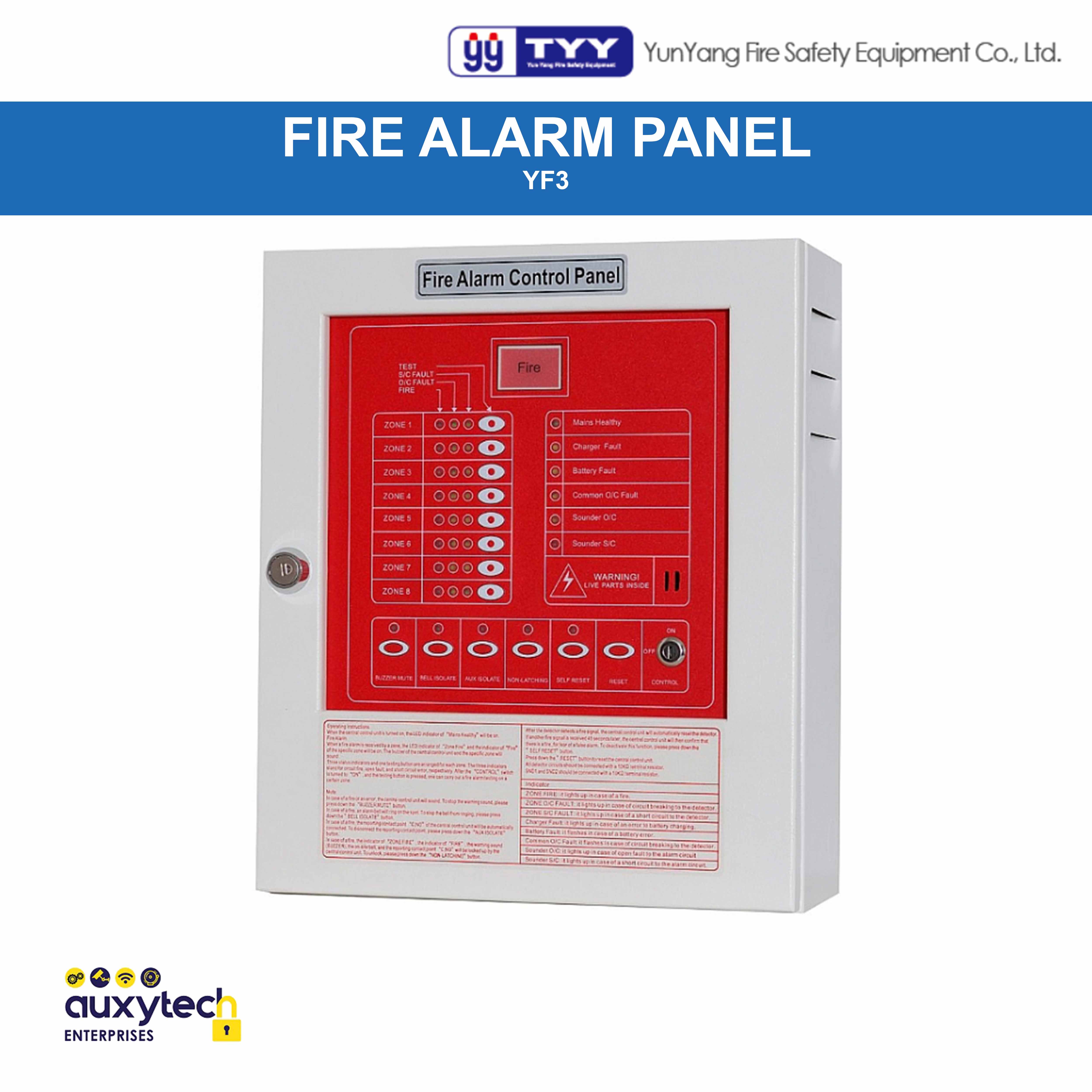 Conventional Fire Alarm Control Panel YF-3 TYY | Lazada PH
