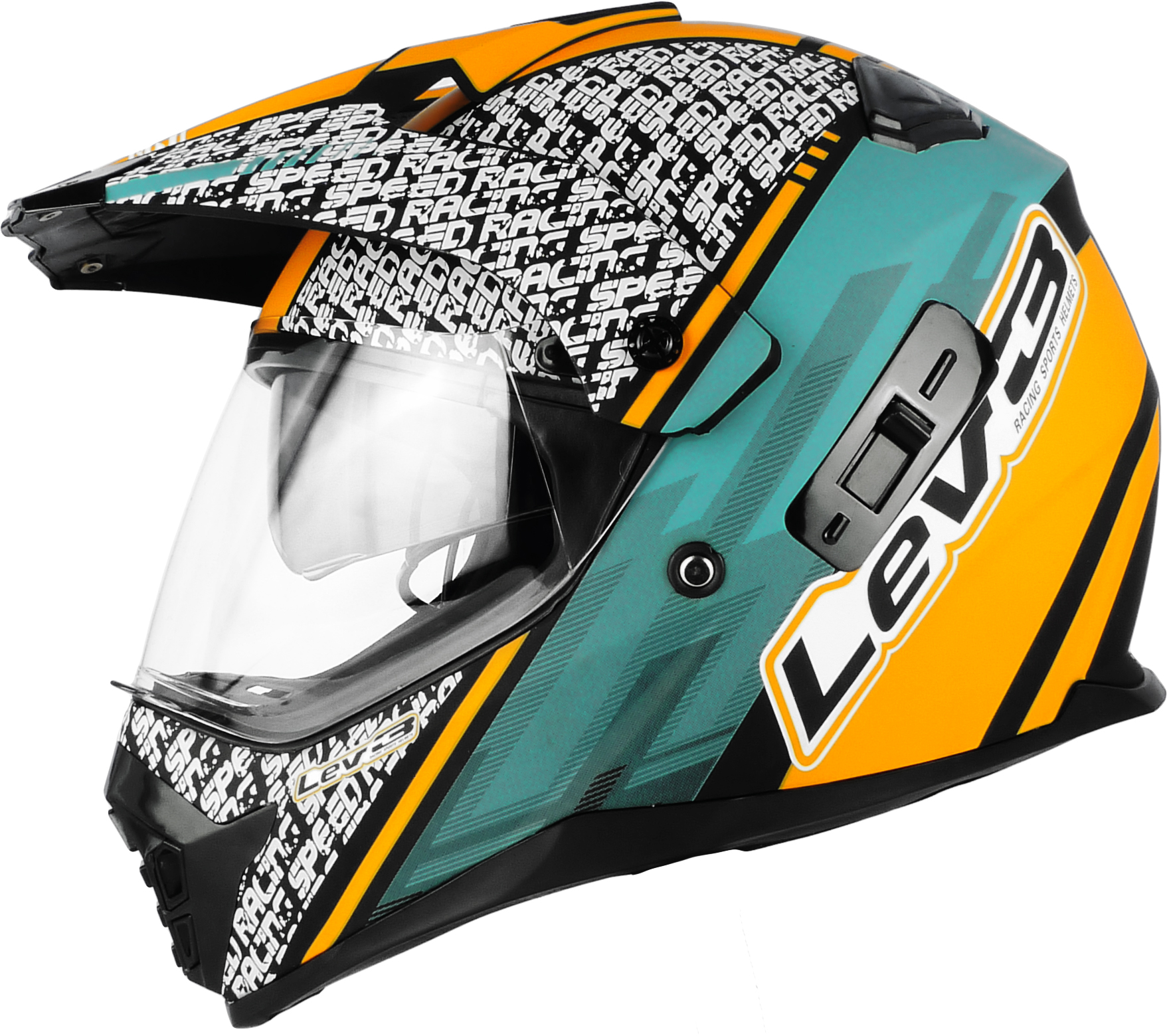 Lev3® DualSport Motard BJ-8910 Chill Motorcycle Helmet | Lazada PH