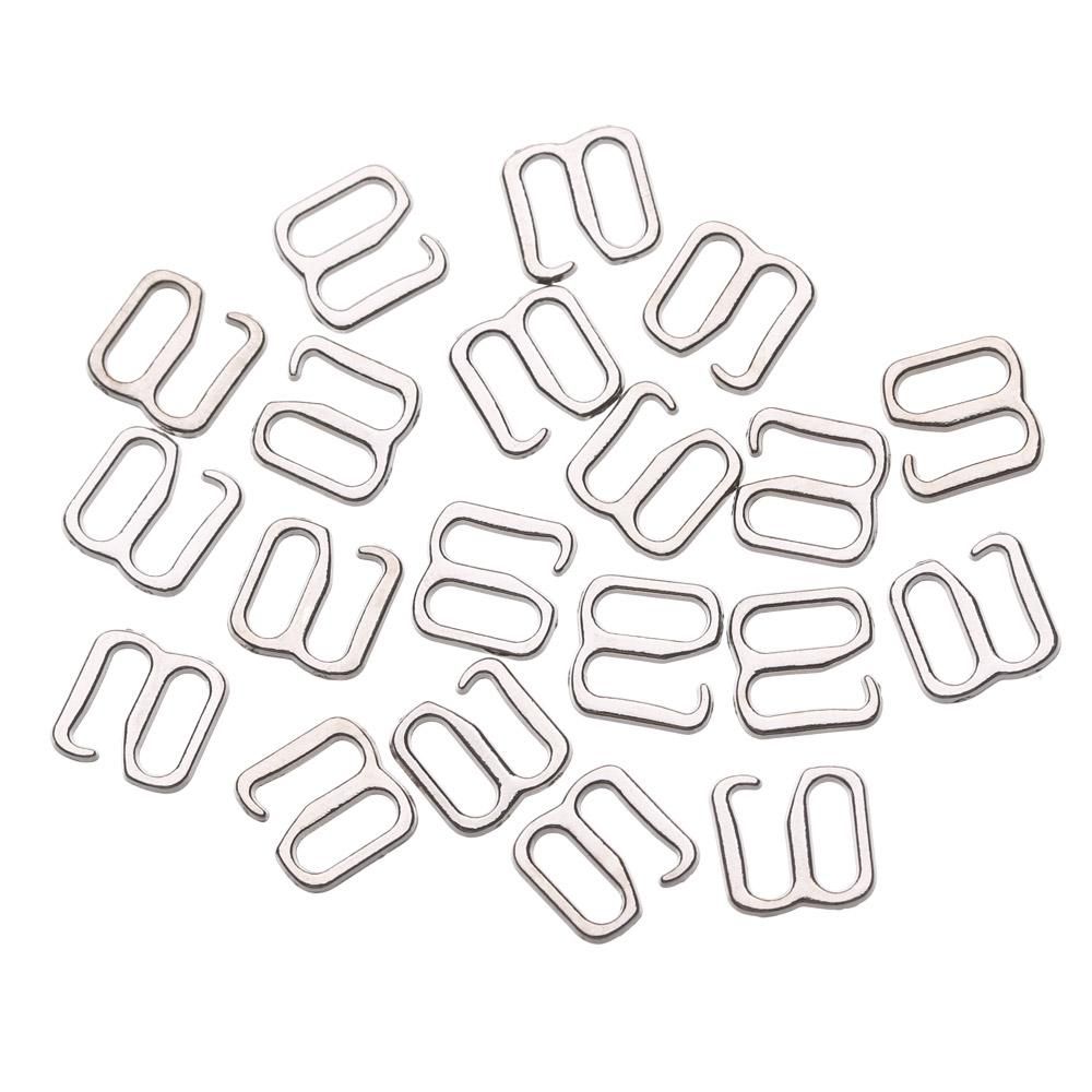 SAVAGE 20/40pcs 6mm 9 Metal Mini Ultra-small Adjustment Clips Cothes ...