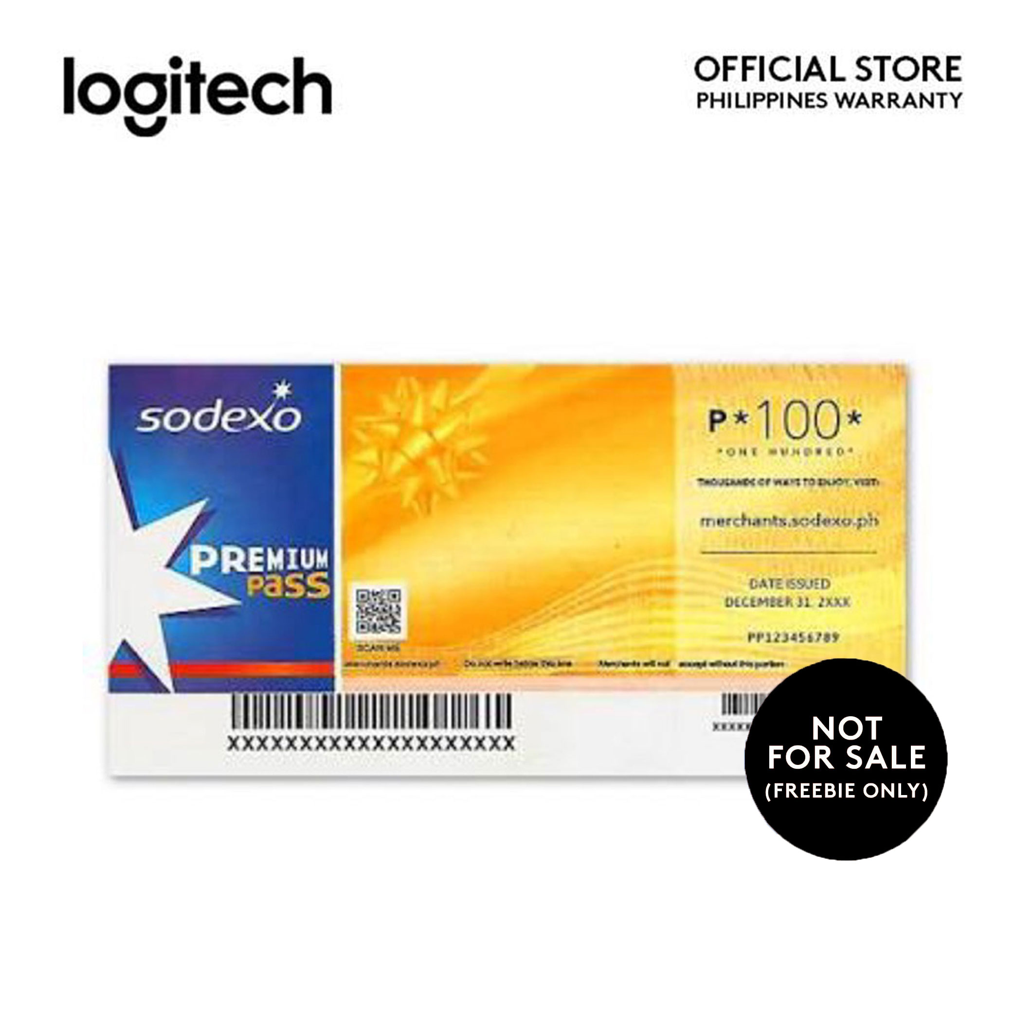  FREEBIE NOT FOR SALE Sodexo 100 Gift Certificate Lazada PH