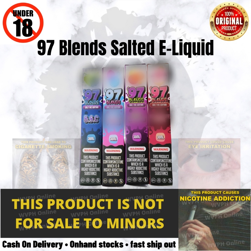 AUTHENTIC 97 Blends salt nic edition e-liquid | Lazada PH