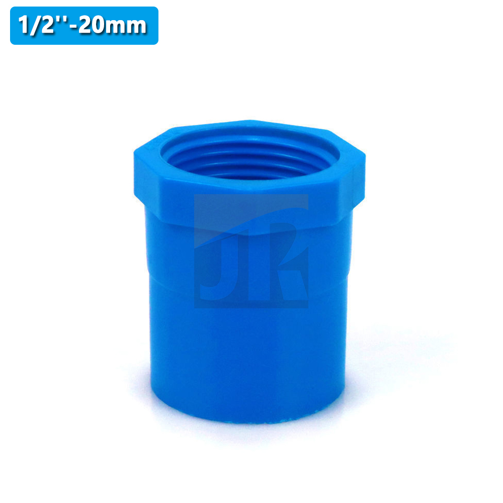 PVC Blue Female Direct Water Pipe Fittings 1/2inch To 1inch | Lazada PH