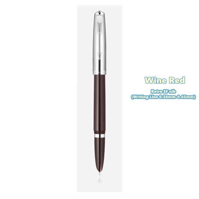 Jinhao 86 Classic Retro Fountain Pen Balanced Weight Silver Arrow Clip ...